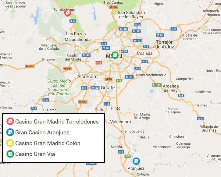 Casino Gran Madrid Torrelodones – Juega y apuesta en este casino físico